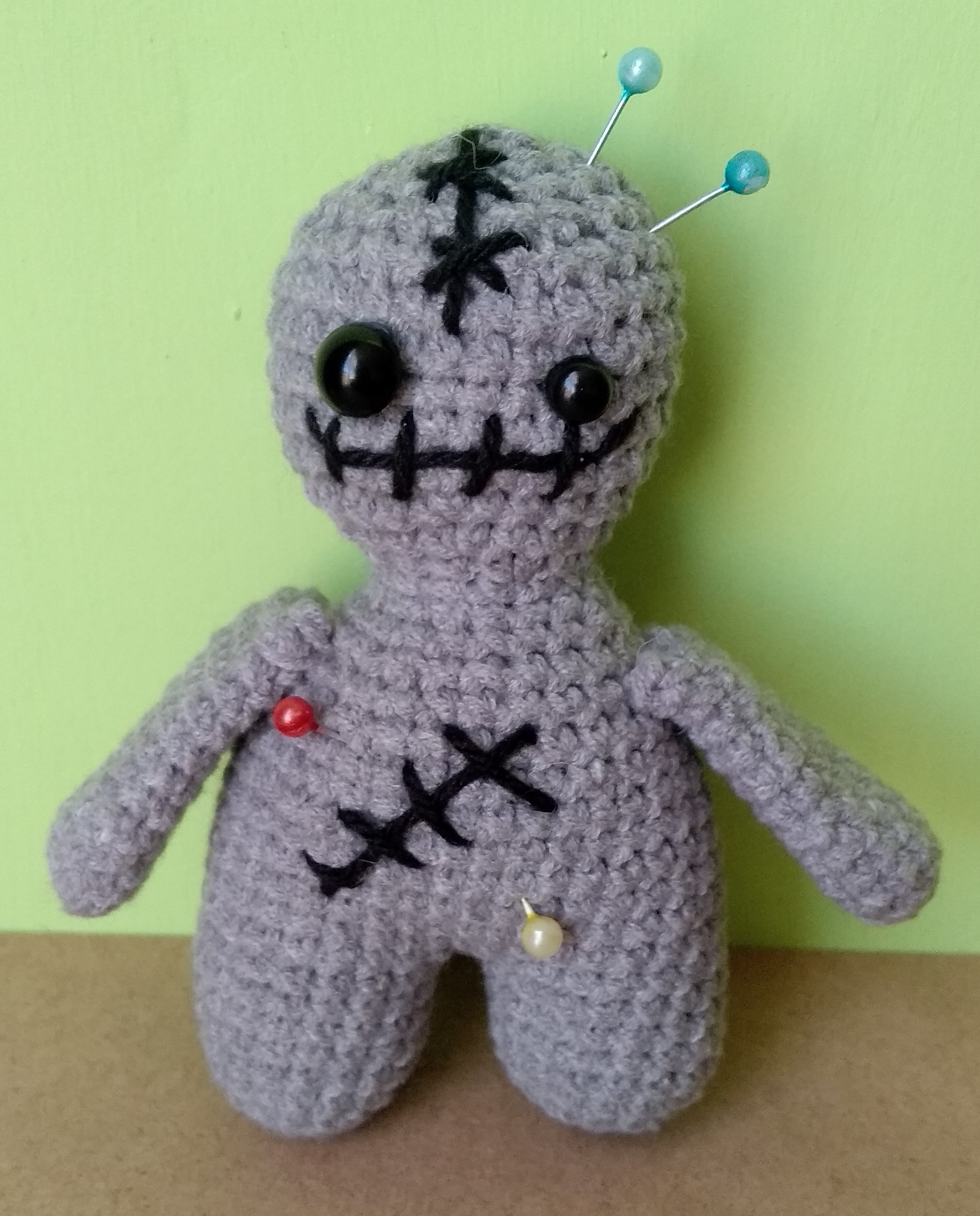 Día 15 - Muñeco Vudú - Reto Halloween - Tejiendo Crochet